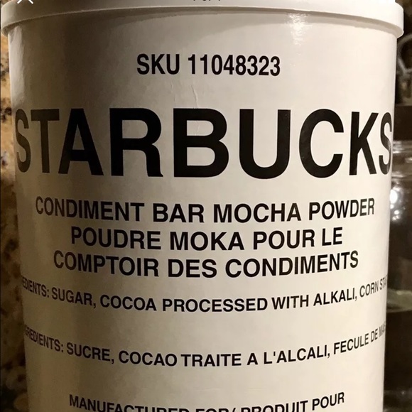Starbucks | Other | Starbucks Bar Mocha Powder Can | Poshmark